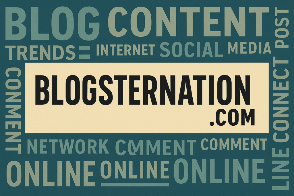Blogsternation .com: Where Bloggers Connect and Grow